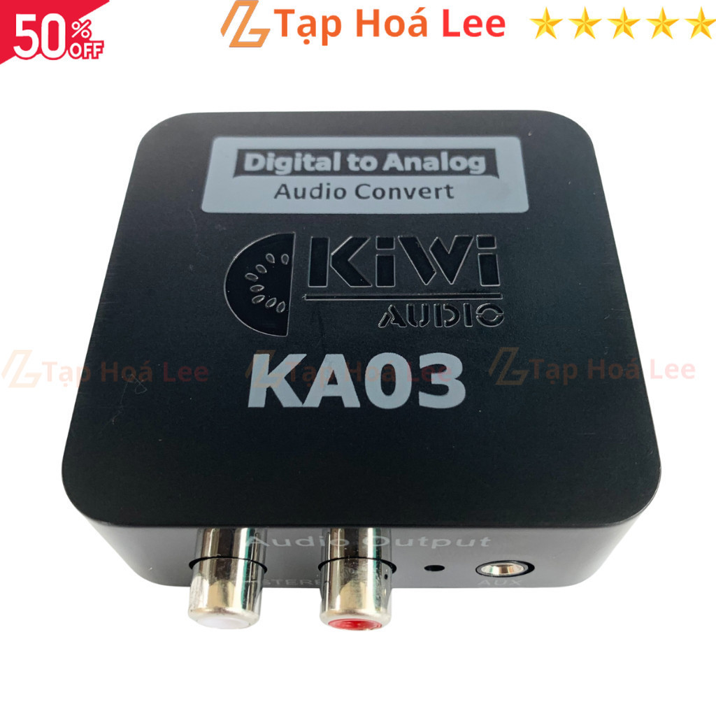 Bộ Chuyển Đổi Âm Thanh Digital KiWi KA03, chuyển đổi từ tín hiệu quang ...