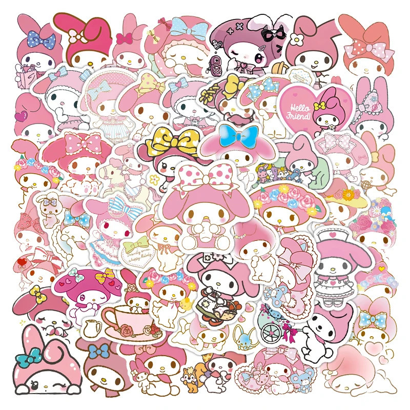 Sticker Melody ️FREESHIP ️ Sticker Melody Hình Dán Chống Nước Trang Trí ...
