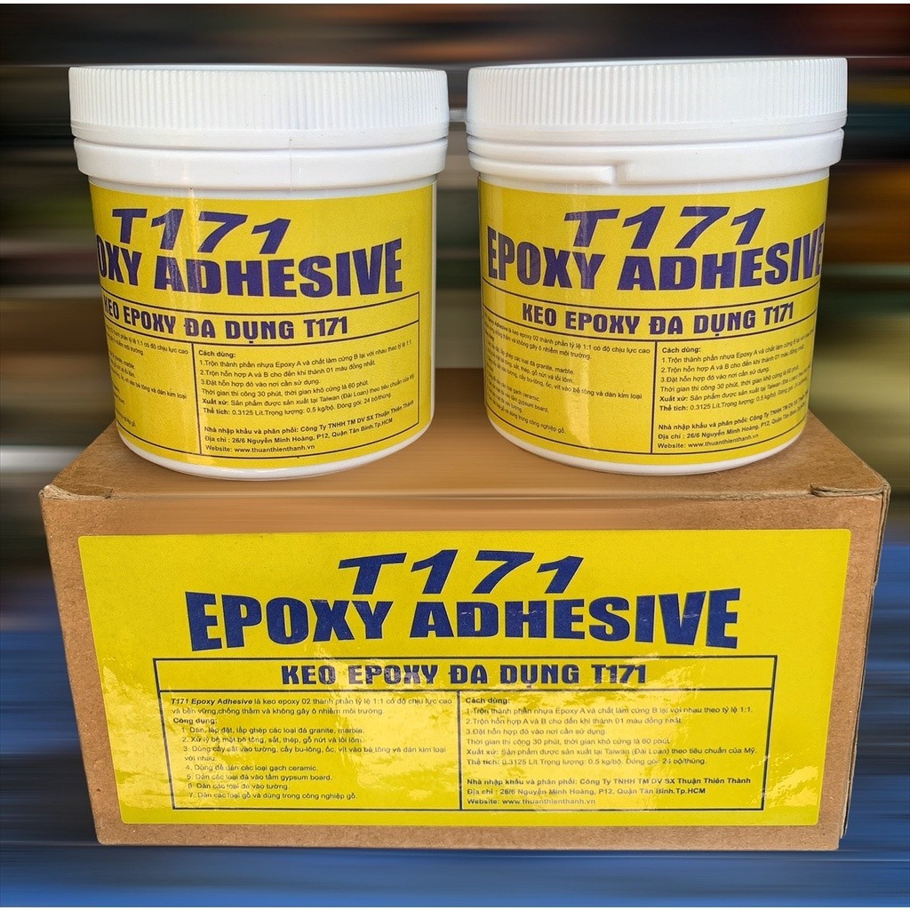 Bộ keo AB đa dụng T171 Epoxy Adhesive (chọn size) | Shopee Việt Nam
