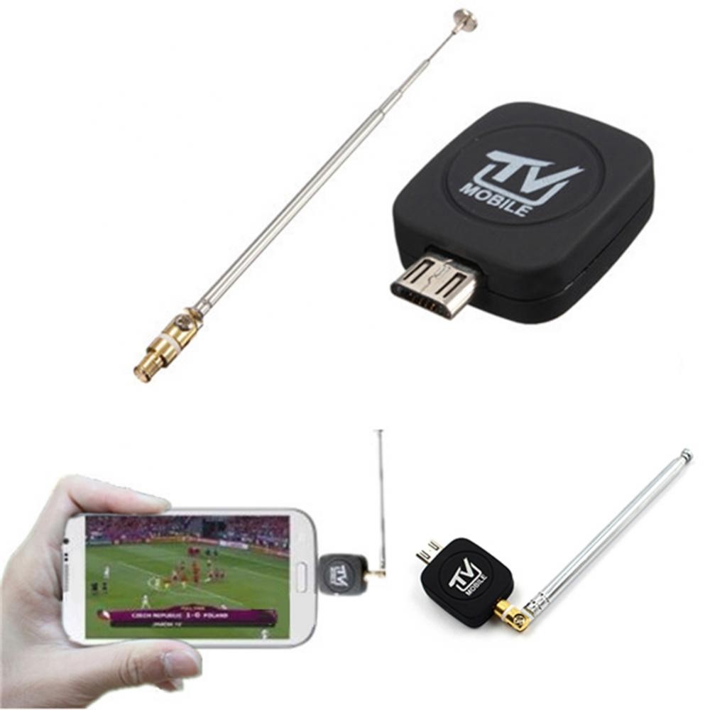 Bộ thu TV di động USB di động Bộ thu TV DVB-T Micro cho máy tính bảng ...