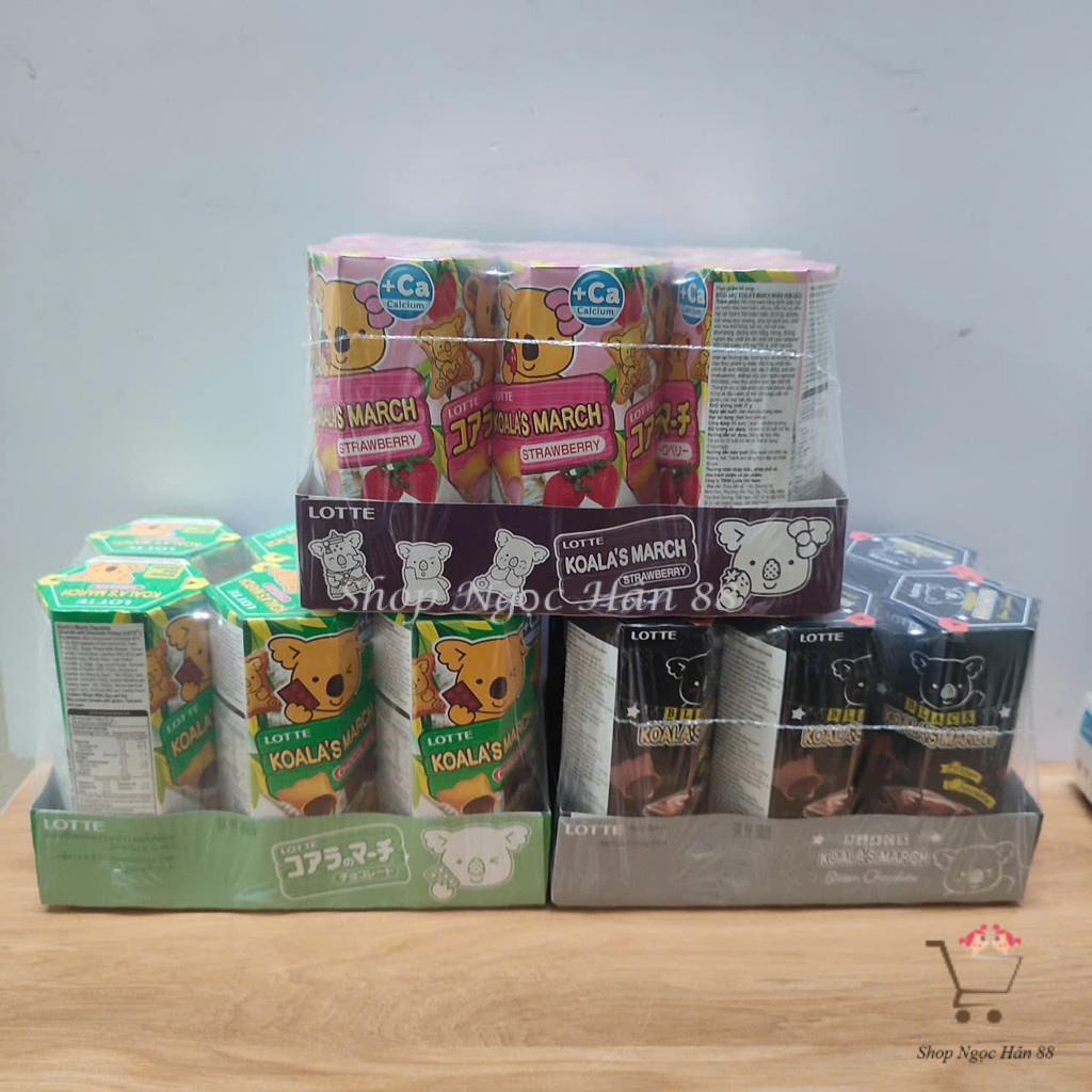 Lốc 6 hộp bánh gấu Koala’s March Lotte 37g/hộp | Shopee Việt Nam