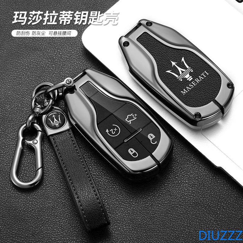 Hợp Kim Kẽm Da Chìa Khóa Xe Ô Tô Dành Cho Nam Maserati Key Fob Cover ...