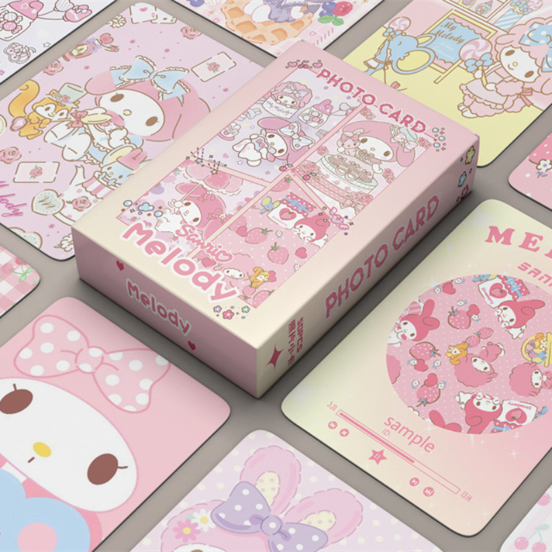 50 Cái / hộp Melody Photo Card Laser HD Phim Hoạt Hình Sanrio Lomo ...