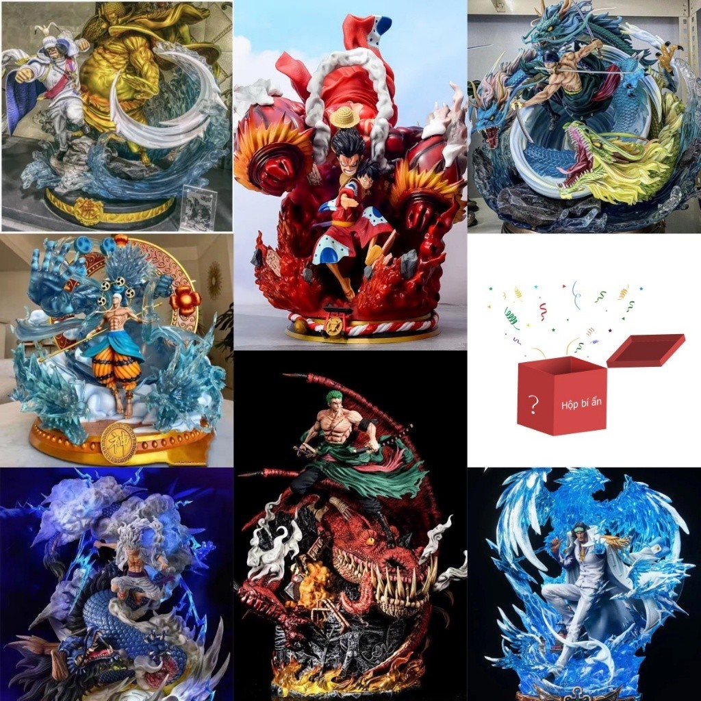 One Piece Hình Gear 5 Luffy Kohza Eneru Dạy Mihawk Doflamingo Zoro Ace ...