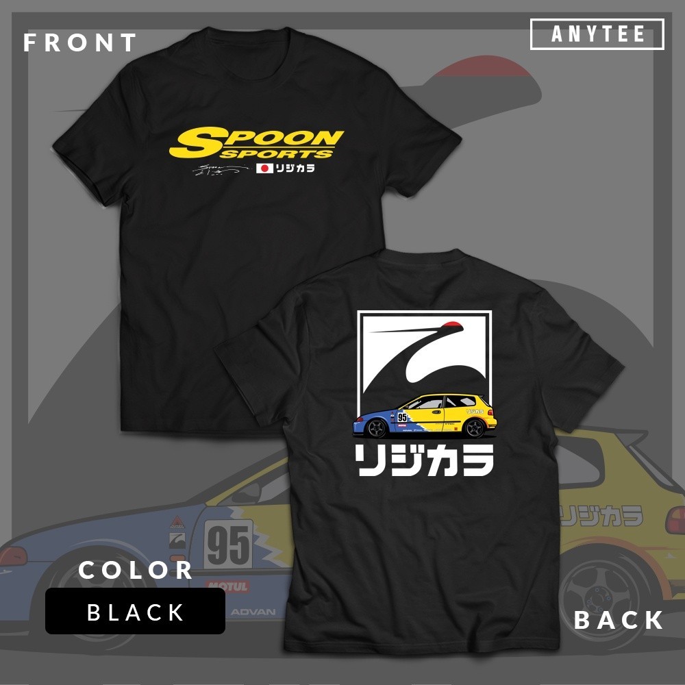 Honda Civic Spoon Sports Eg Ek Esi Jdm Nhật Bản Ô Tô Ô Tô Áo Anytee ...