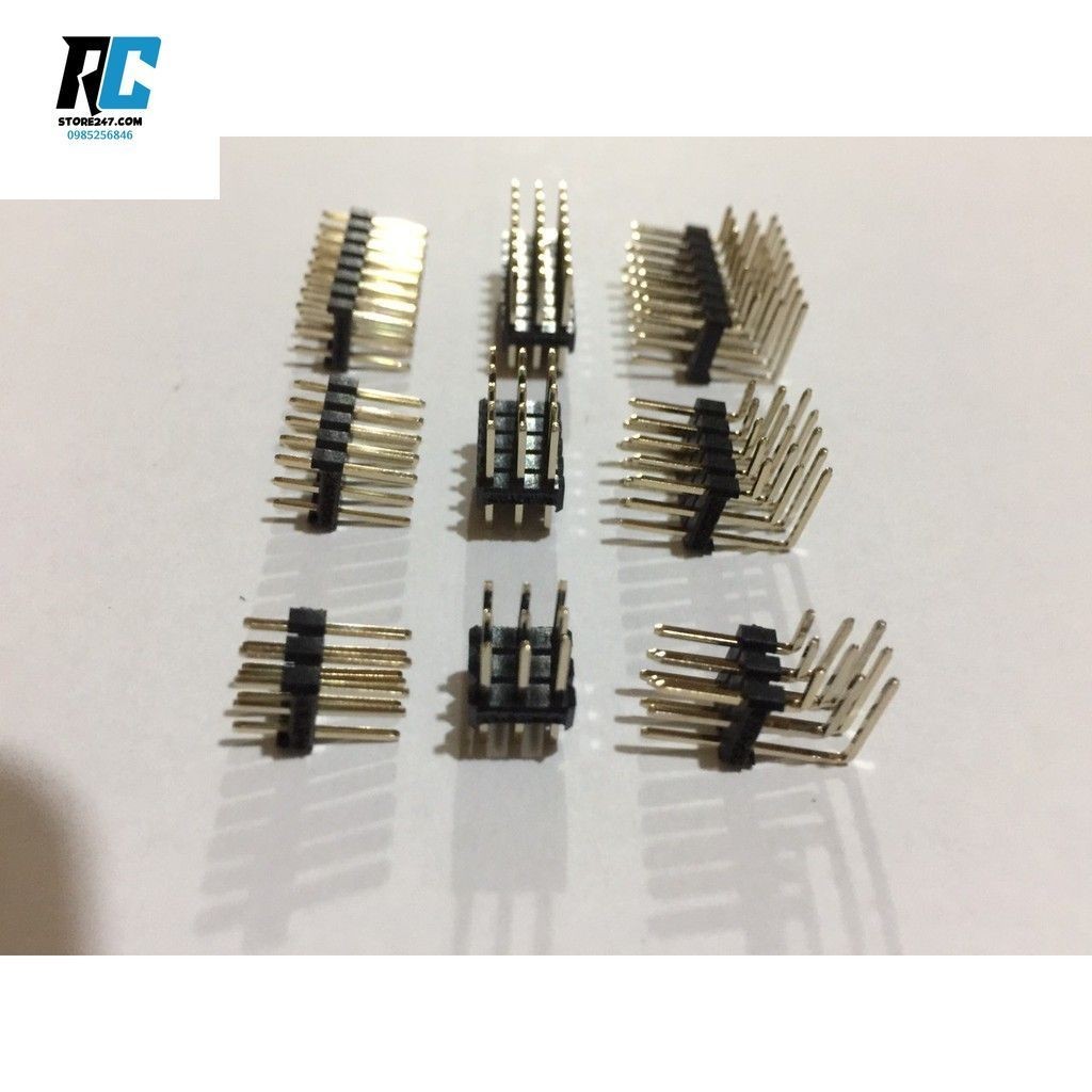 [RcVietnam] Pins 3 row 2.54mm dùng cho các mạch cc3d, F3, F4 ...