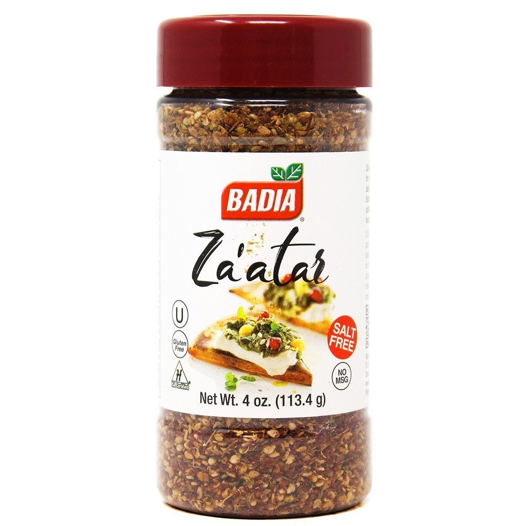 Gia vị Za'atar hiệu Badia Zaatar (salt free) dùng cho tất cả các món ăn ...