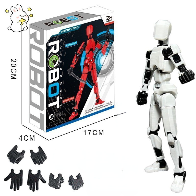 Kit Mô Hình Figure Robot Lucky 13 Dummy Với Khớp Cử Động Siêu Thật ...