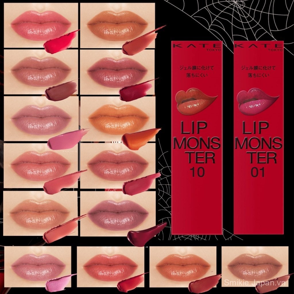 Kanebo KATE Kate Tokyo Lip Monster 14 Colors 3.0g A long-lasting lipstick Vivid coloration ...
