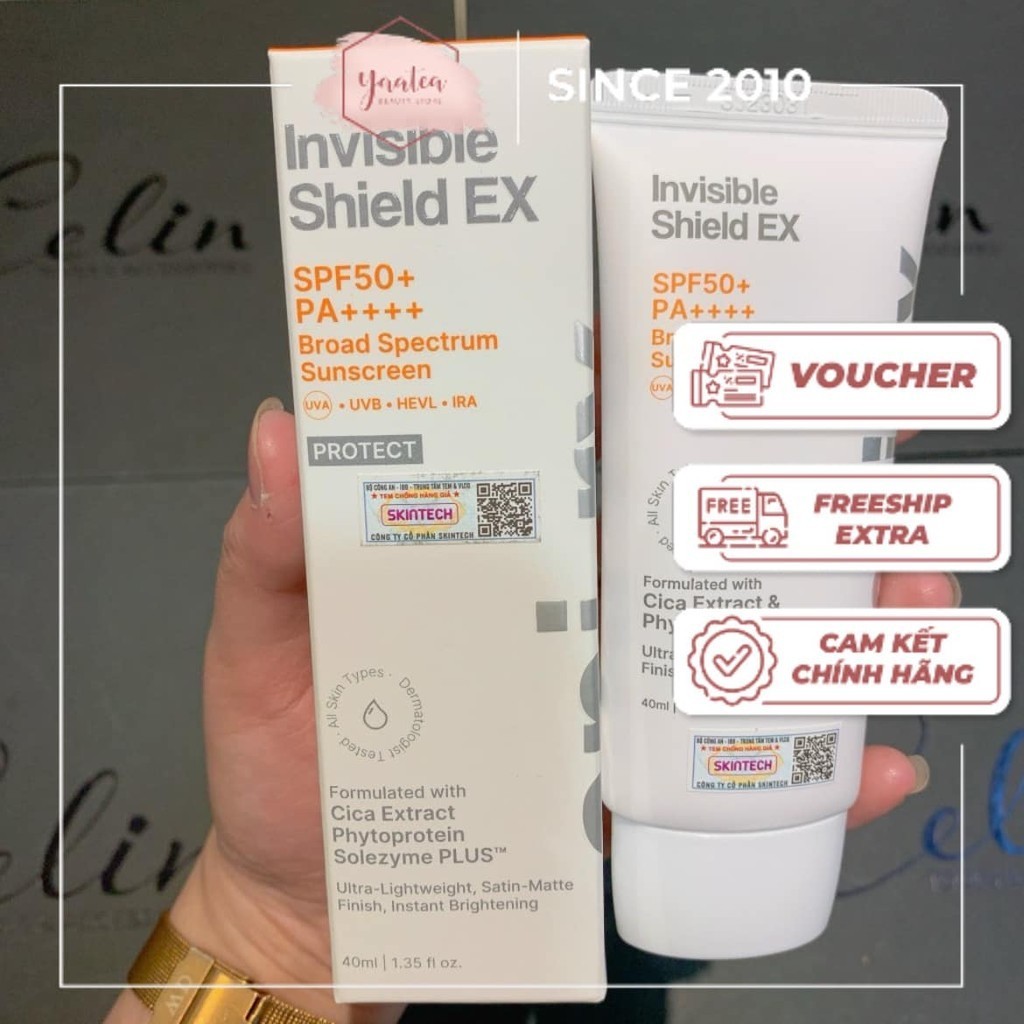 [NEW] KEM CHỐNG NẮNG EPI-RX INVISIBLE SHIELD EX-BROAD SPECTRUM 40ML ...