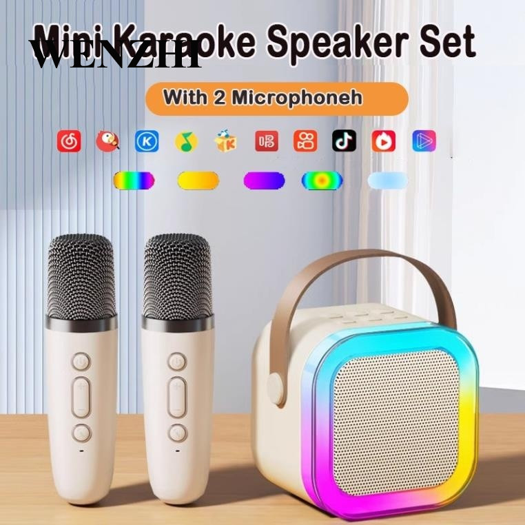 [SALE MẠNH] Loa Bluetooth Karaoke Mini K12 kèm mic không dây công suất ...