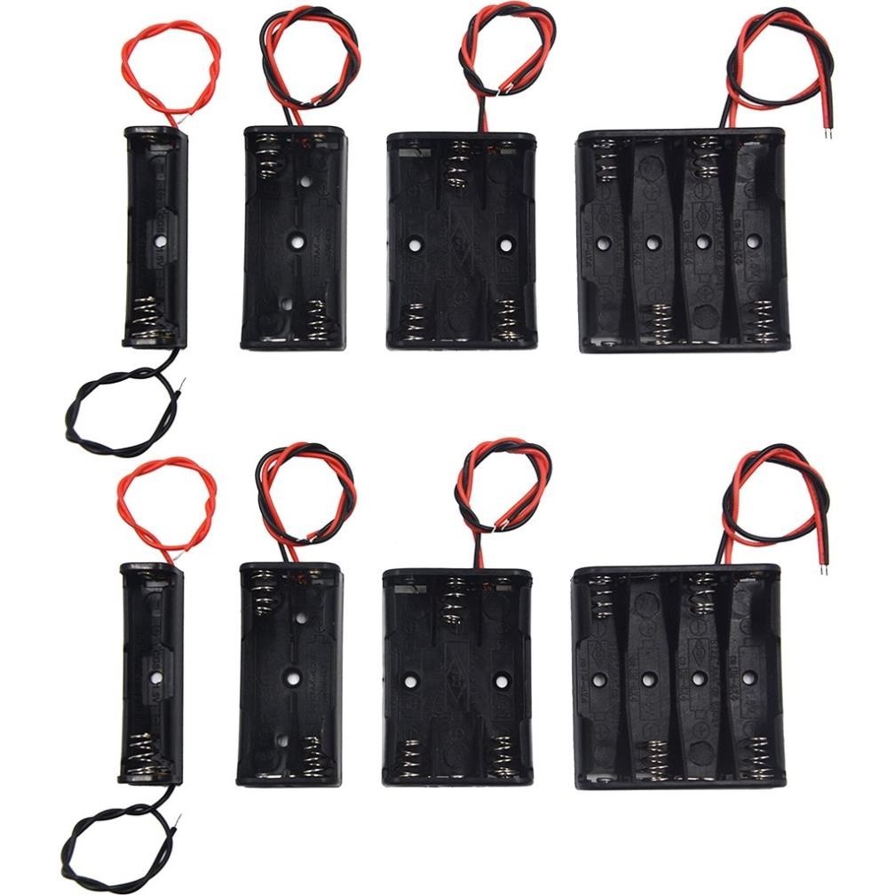 Đế pin AA AAA 1cell 2cells 3cells 4cells | Shopee Việt Nam