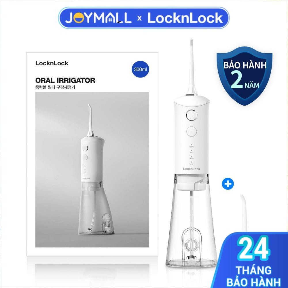 Máy Tăm Nước LocknLock ENR164WHT 300ml, Hàng Chính Hãng, 3 Chế Độ Làm ...