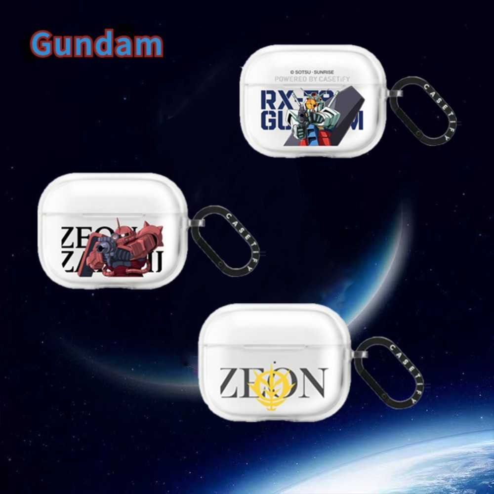 Bộ đồ di động Gundam + Móc chìa khóaAirPods Case cho AirPods 4 AirPods ...