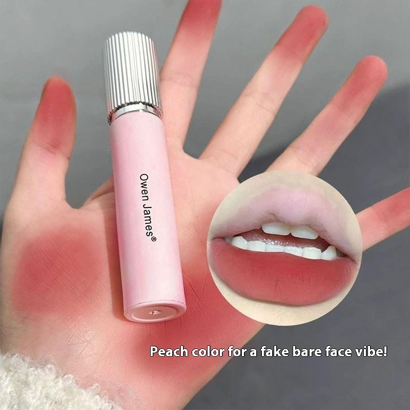 Owen James Lip Glaze Matte Velvet Son môi khỏa thân không phai màu ...