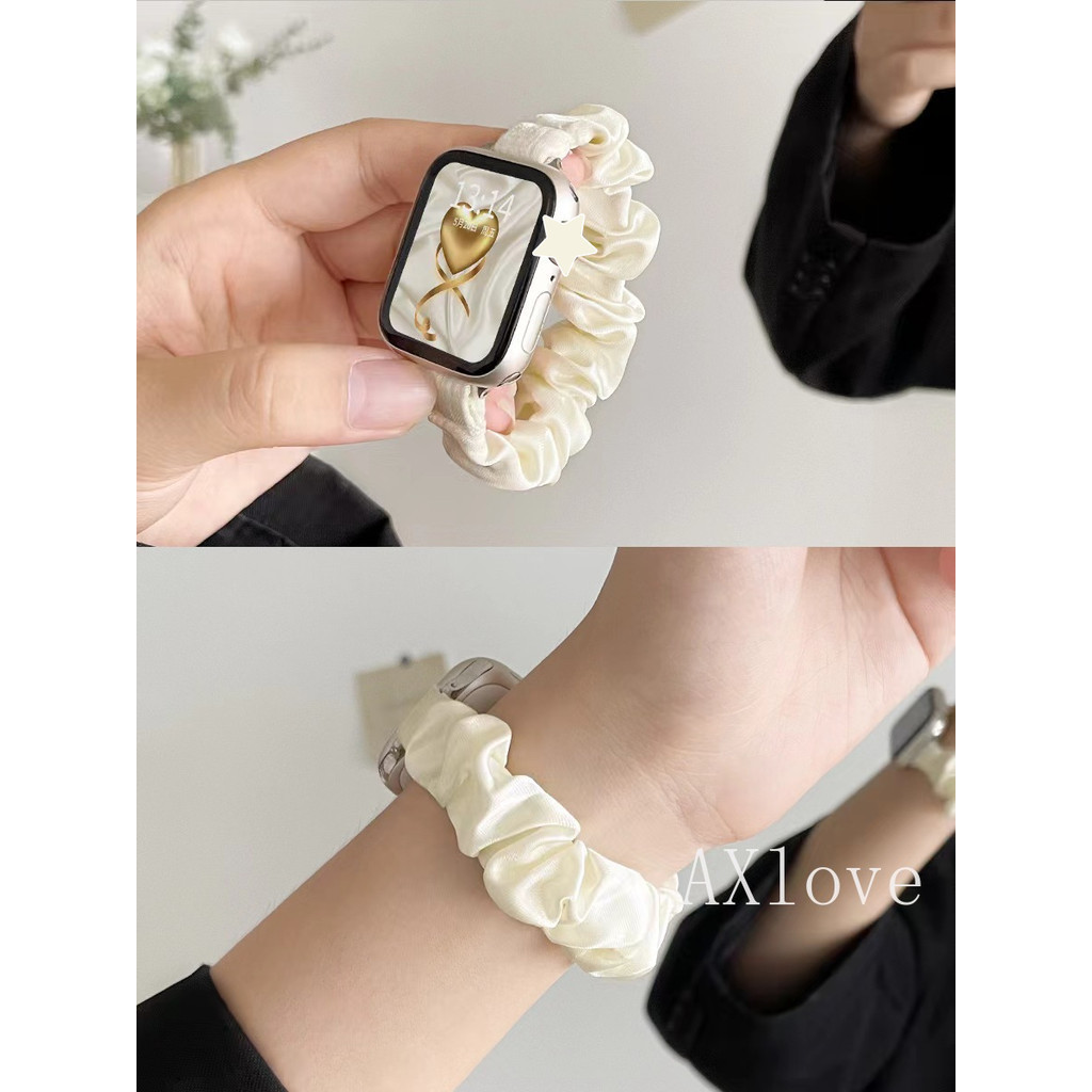 Dây đeo Scrunchies cho Apple Watch Scrunchie 46MM series 10 Ultra 2 ...