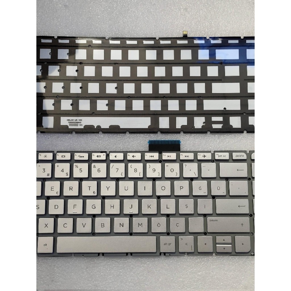 Bàn phím máy tính xách tay HP Pavilion 15-AB tích hợp Thổ Nhĩ Kỳ TUR ...