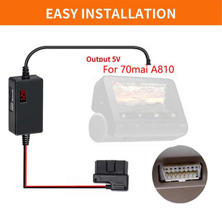 Cho 70mai A800S A500S S500 M300 A510 Dash Cam OBD Bộ Dây Cứng Loại Cáp ...