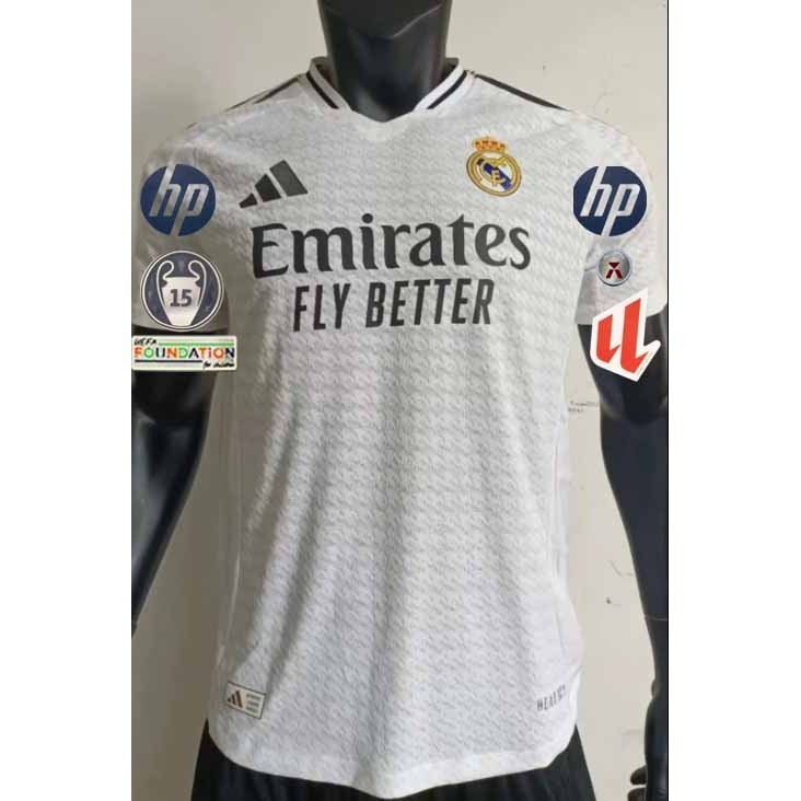 Mới 24 25 real madrid HOME player Issue mbappe BELLINGHAM VINI JR mbappe áo bóng đá áo bóng đá ...