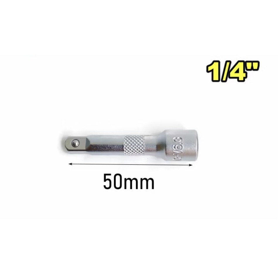 Đầu nối dài 1/4 Tolsen 15121 dài 50mm đầu vuông 6.35mm | Shopee Việt Nam