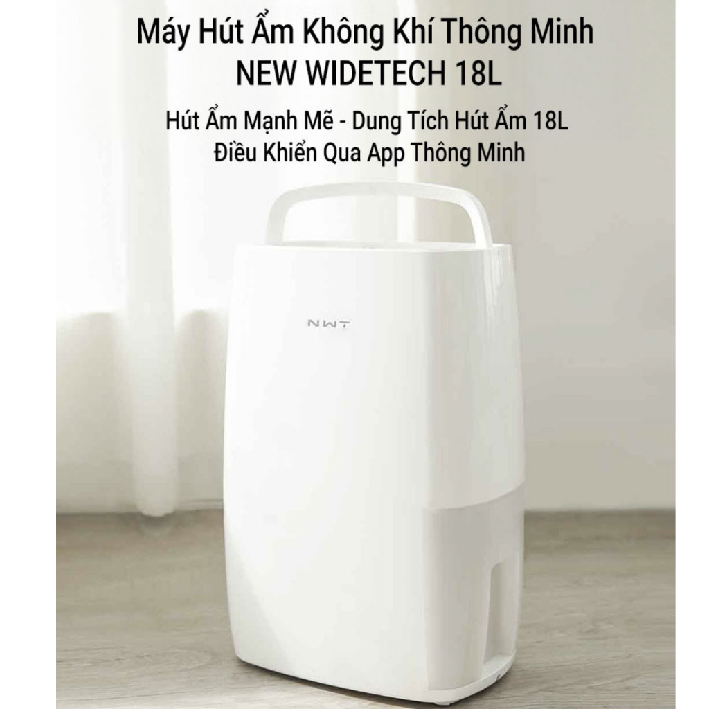 Máy Hút Ẩm Xiaomi New Widetech 18L Quốc Tế - Kết Nối App Thông Minh, Mới 100% - Bản Nội Địa S03 ...