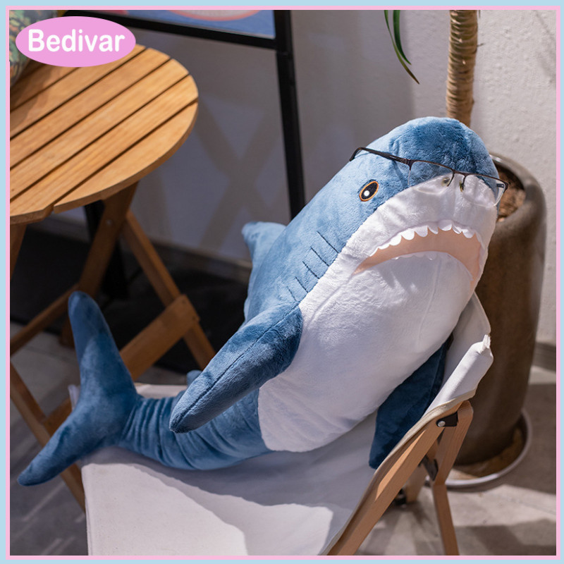 Bedivar Búp bê cá mập lớn Đồ chơi Gấu bông 30cm/45cm/100cm/60cm Gối đồ ...