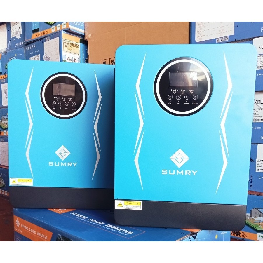 Hybrid Inverter 3.8 KW 24V AC220-240V Hãng SUMRY 80A MPPT PV 55V-450V- Biến tần năng lượng sóng ...