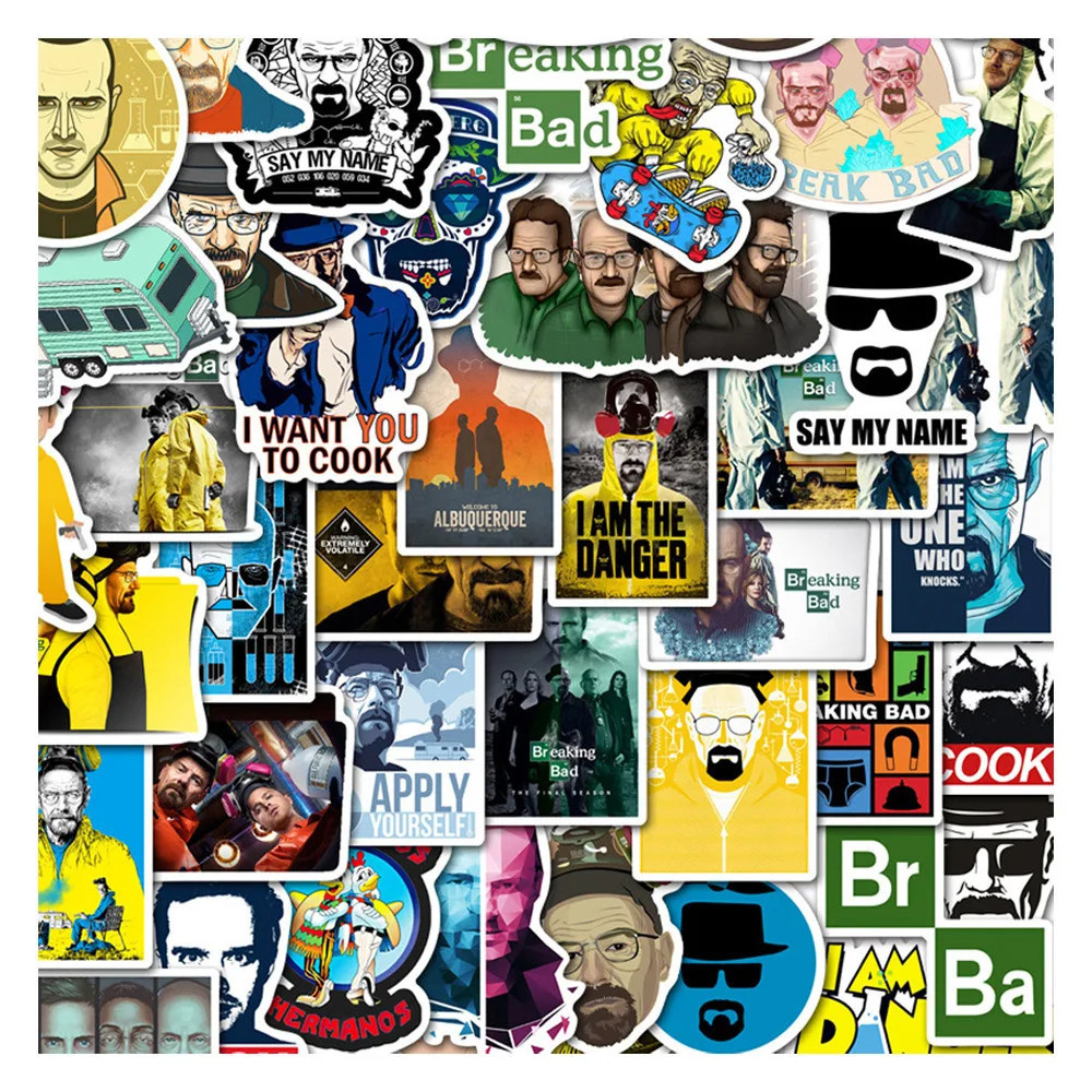 Sticker Breaking Bad ️FREESHIP ️ Sticker TV Series Breaking Bad Hình ...