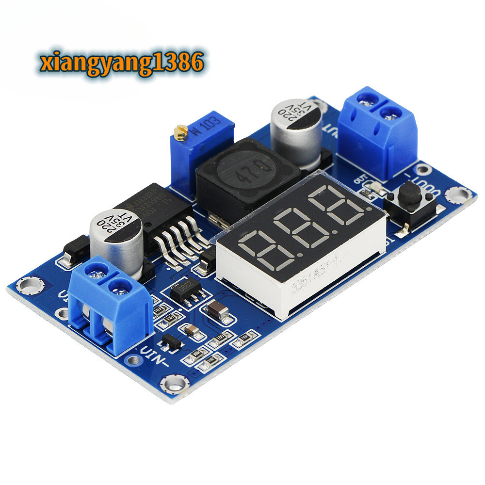 Lm2596 DC-DC Bộ chuyển đổi bước xuống Bộ điều chỉnh điện áp Màn hình ...