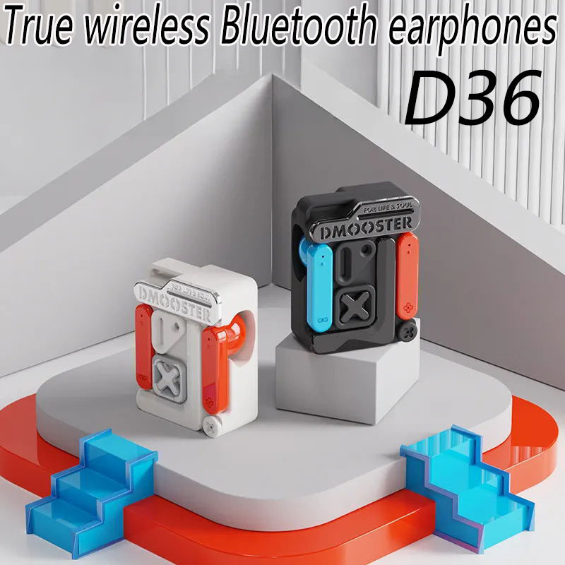 Tai nghe bluetooth 2024 D36 âm thanh nổi mới dễ chịu cho tai nghe không ...
