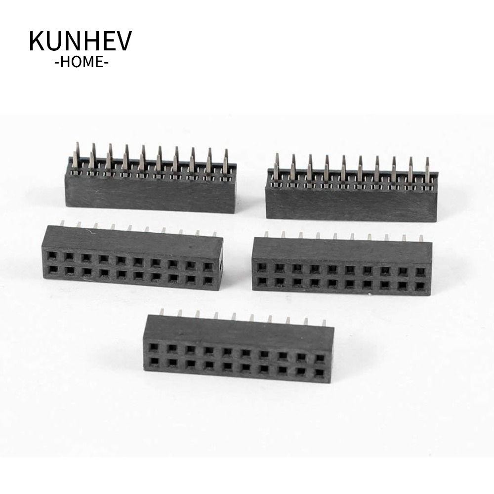 KUNHEV Bộ 5 Pin Header Strip, 2mm Pitch Double Row Straight Connector ...