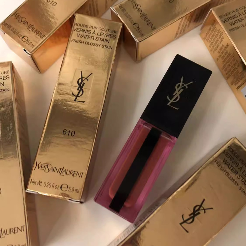 Ysl Water Glazed Lip Glaze 610 # Trà Sữa Màu 5.9ml | Shopee Việt Nam