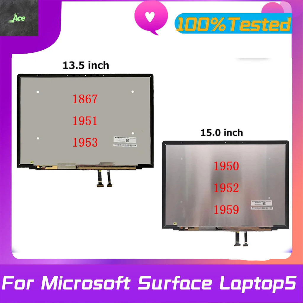 Màn Hình 13.5 "15 inch Cho Microsoft Surface Laptop5 1950 1951 1952 ...