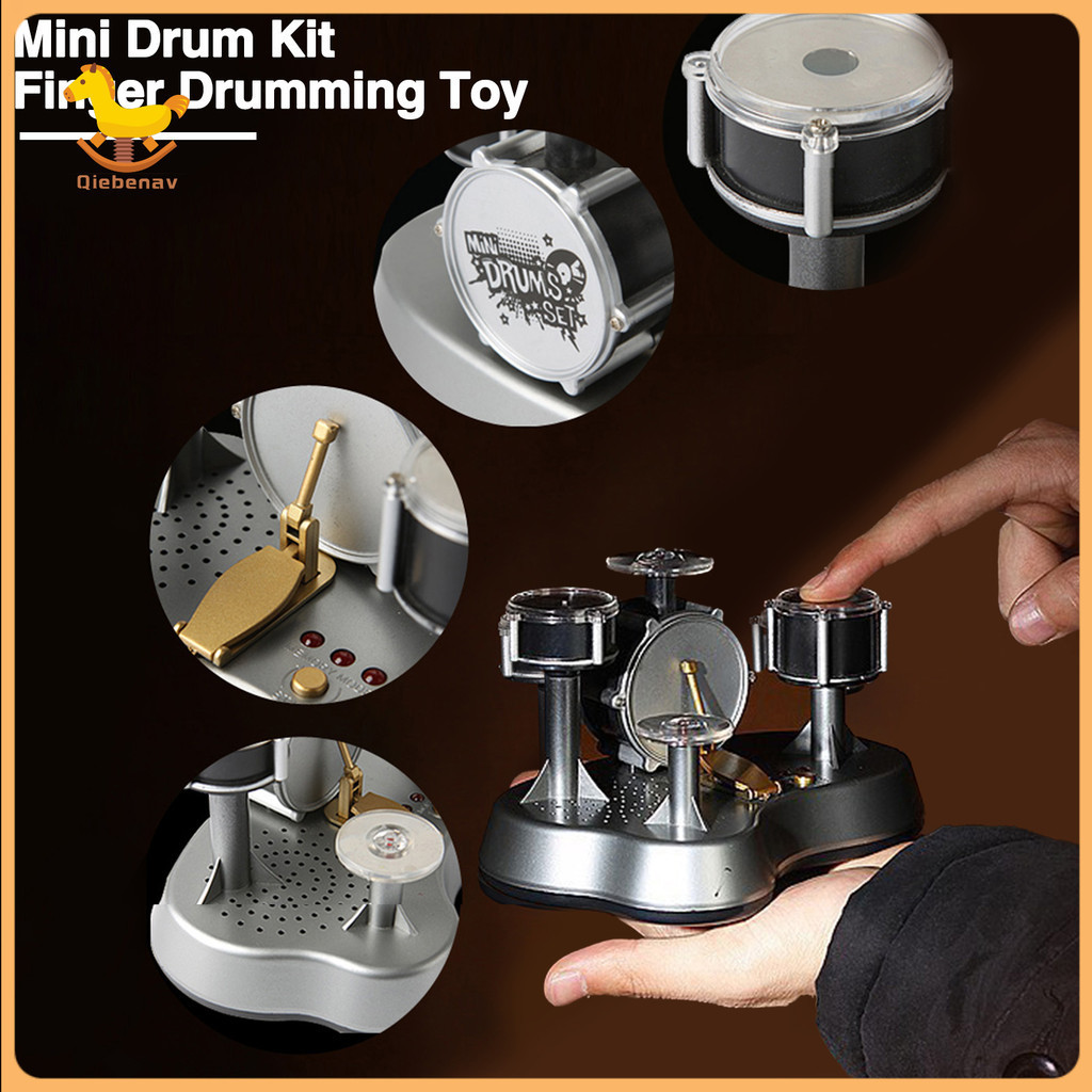Babytoy Mini Trống Bộ Tương Tác Ngón Tay Cảm Ứng Trống Bộ Điện Tử Ngón ...