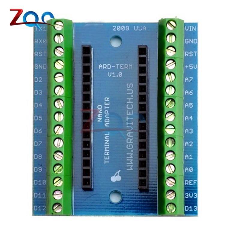 1 Bảng Mạch Kết Nối Cho Arduino Nano V3.0 AVR ATMEGA328P | Shopee Việt Nam
