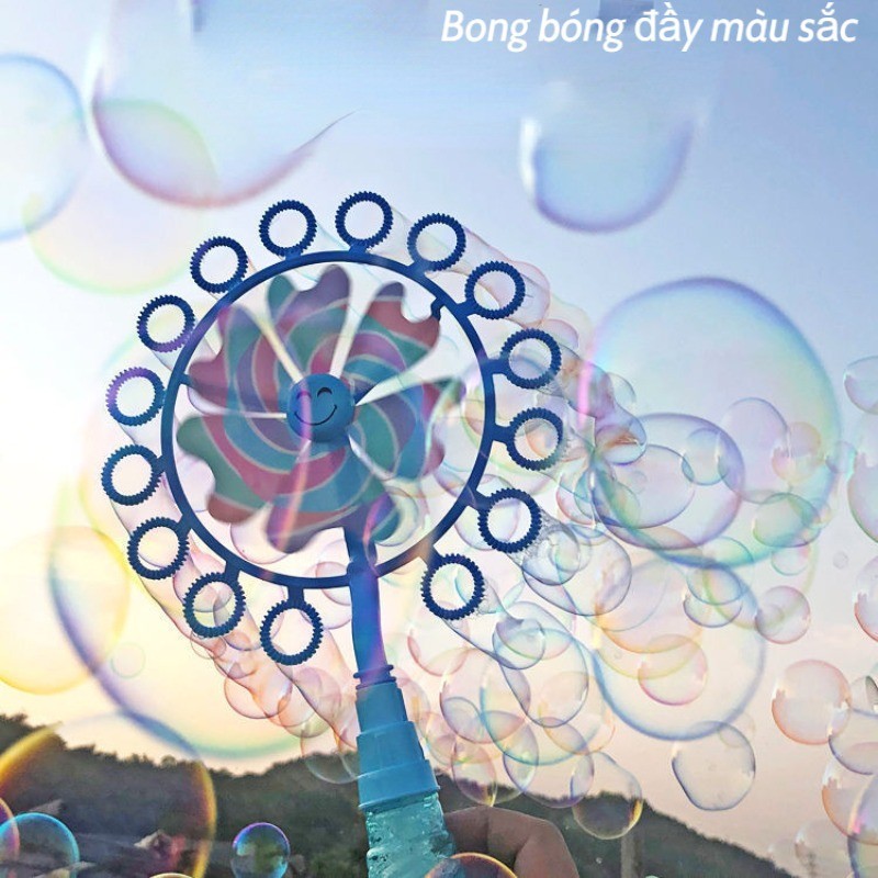 Cối Xay Gió Máy Bong Bóng Cô Gái Cổ Tích Dính Thổi Bong Bóng Tập Trung ...
