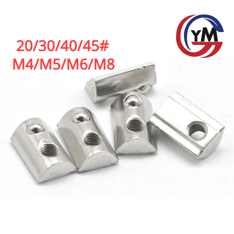 [Ymh1] Con trượt bi，Tán chữ T bi, Trượt Bi Cho Nhôm Định Hình Con Lùa Cho Nhôm Định Hình Con ...