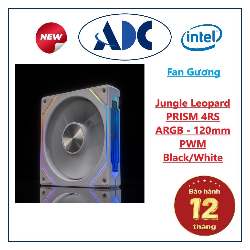 Fan tản nhiệt gương vô cực Jungle Leopard PRISM 4RS ARGB - 120mm PWM ...