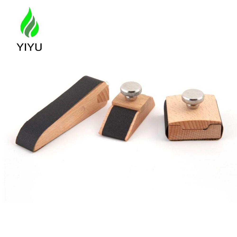 YIYU Nhám Khối Mài, Giá Giấy Nhám Mài Bảng Kẹp Giấy Nhám, DIY Cầm Tay Góc Bên Trong Bằng Gỗ Cạnh ...