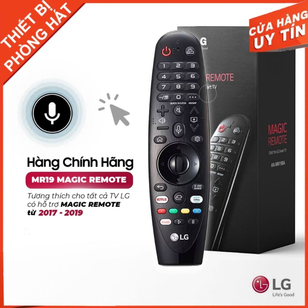 [CHÍNH HÃNG] Remote Điều Khiển LG Giọng Nói MR19 cho Smart Tivi LG 2017 ...