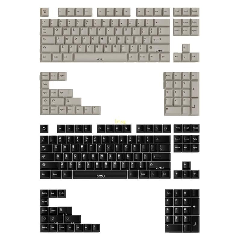 Bt Keycaps Set WOB Double Shot CherryProfile Keycap Set cho 121 phím ...