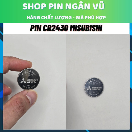 Pin cúc CR2430 Misubishi | Shopee Việt Nam