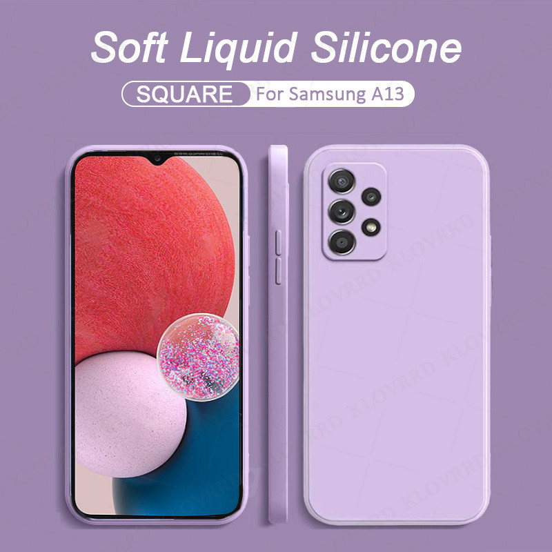 Ốp lưng điện thoại Samsung silicon cạnh vuông Đá sa thạch cho Galaxy A06 A05 A05s A13 A12 A11 ...