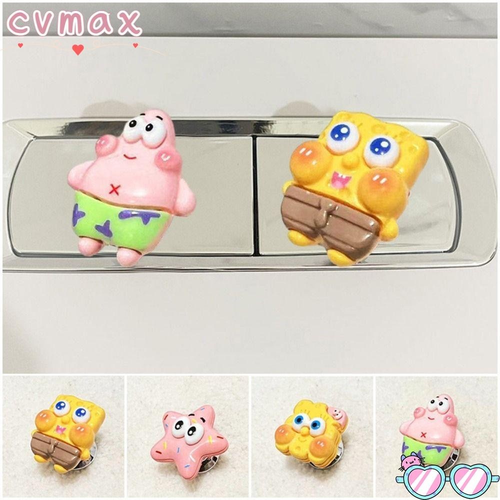 HOMEIN 1 / 5 Nút xả bồn cầu Spongebob Patrick Star Bền | Shopee Việt Nam