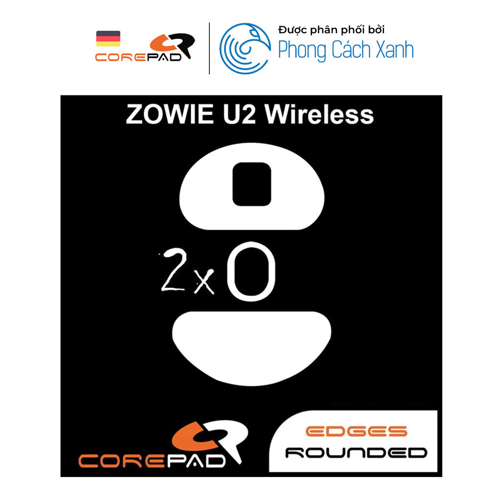 Feet chuột PTFE Corepad Skatez PRO Zowie U2 Wireless / FK2-DW / ZA13-DW ...