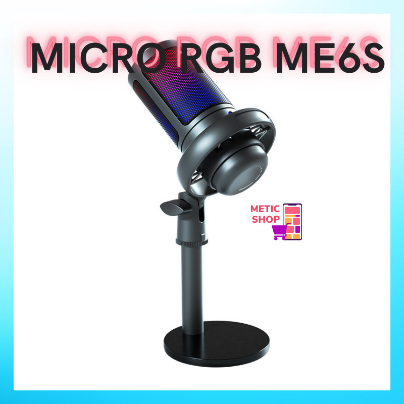 Micro Thu Âm Để Bang ME6S, Mic Livestream Có Màng Lọc Tạp Âm, Sử Dụng ...