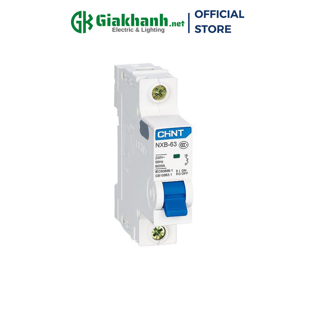 CB 1 tép - Aptomat CB Chống Quá Tải Và Ngắn Mạch MCB Chint NXB-63 50A 6KA 1P | Shopee Việt Nam