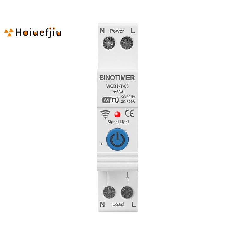 Bộ ngắt mạch SINOTIMER Điều khiển không dây WiFi thông minh cho thiết bị gia dụng Thích hợp cho ...