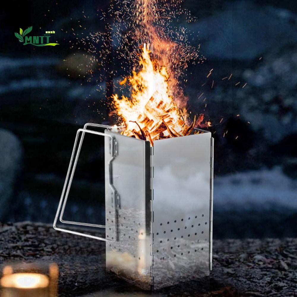 Mntt Charcoal Starter Đồ dùng nướng chống gỉ Chuyến đi | Shopee Việt Nam