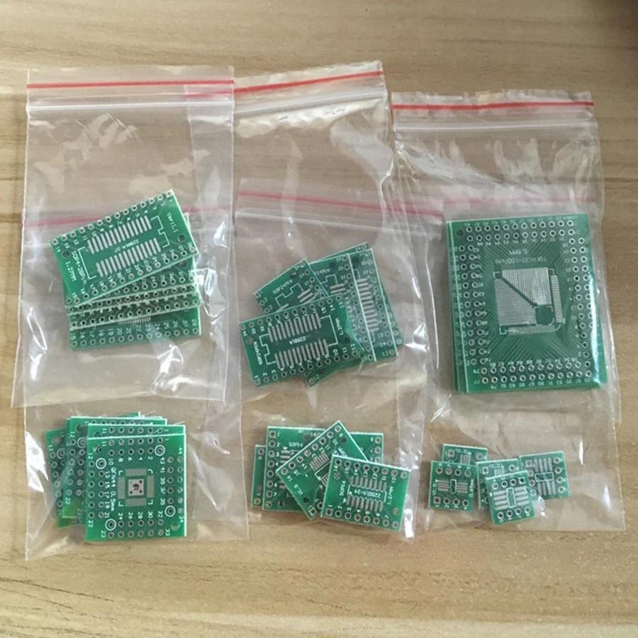 30 Cái / lốc PCB Board Kit SMD Chuyển Sang DIP Adapter Tấm Chuyển Đổi ...